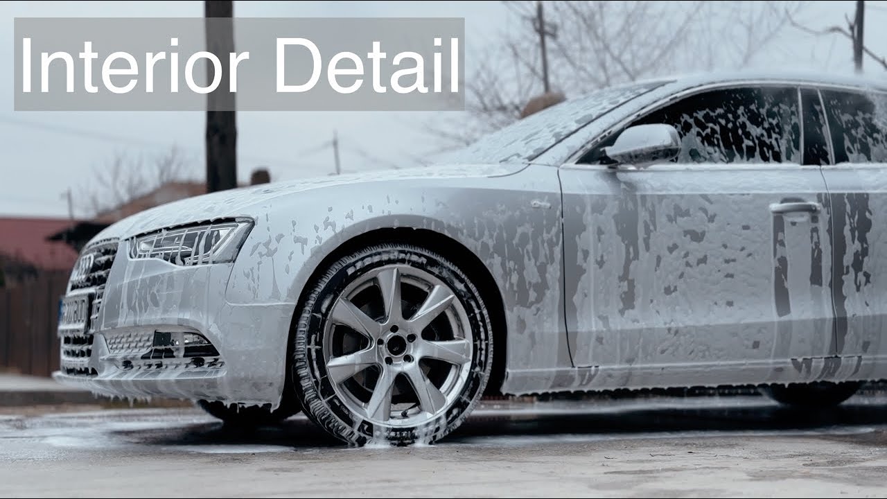 Dirty Audi Interior DEEP CLEAN | Auto Detailing - YouTube