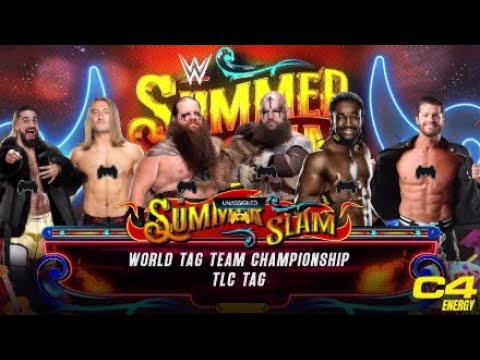 TRIPLE TAG TEAM TLC MATCH | WORLD TAG TEAM CHAMPIONSHIP | AUGUST 1/4 ...