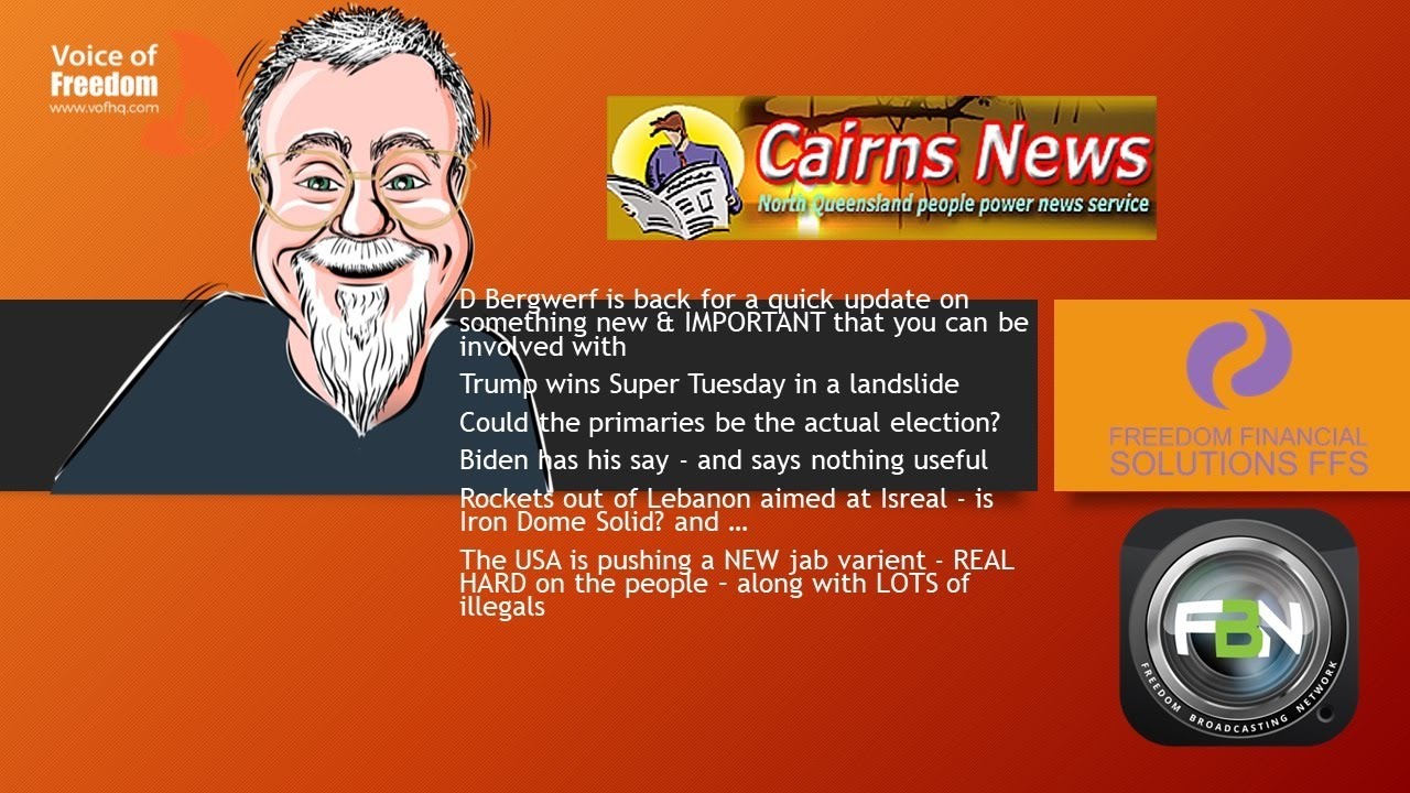 Voice of Freedom March 6th. Bergwerf is back with a BIG Announcment for ...