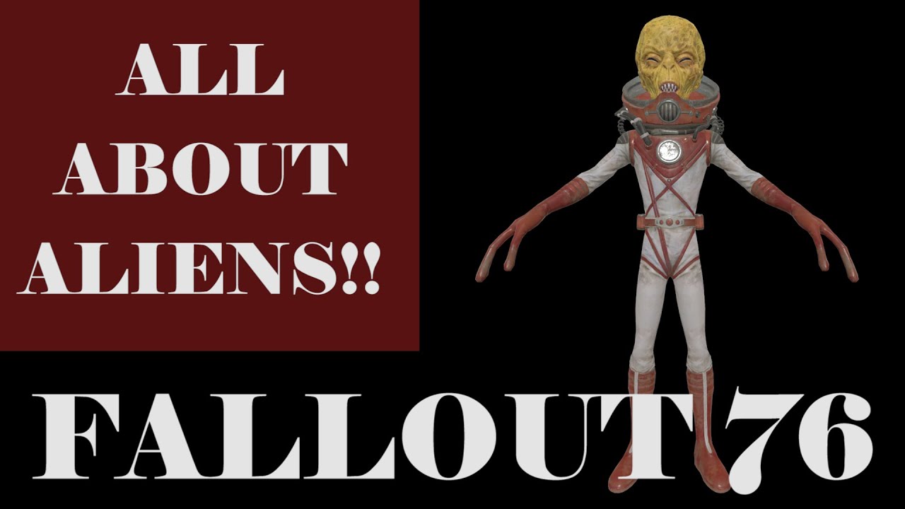 FALLOUT 76 - Wastelanders - Alien Lore and Locations - YouTube