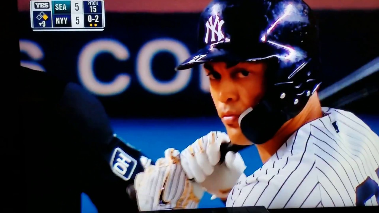 NY Yankees - Mike (Giancarlo) Stanton - 9th inning walkoff home run to ...