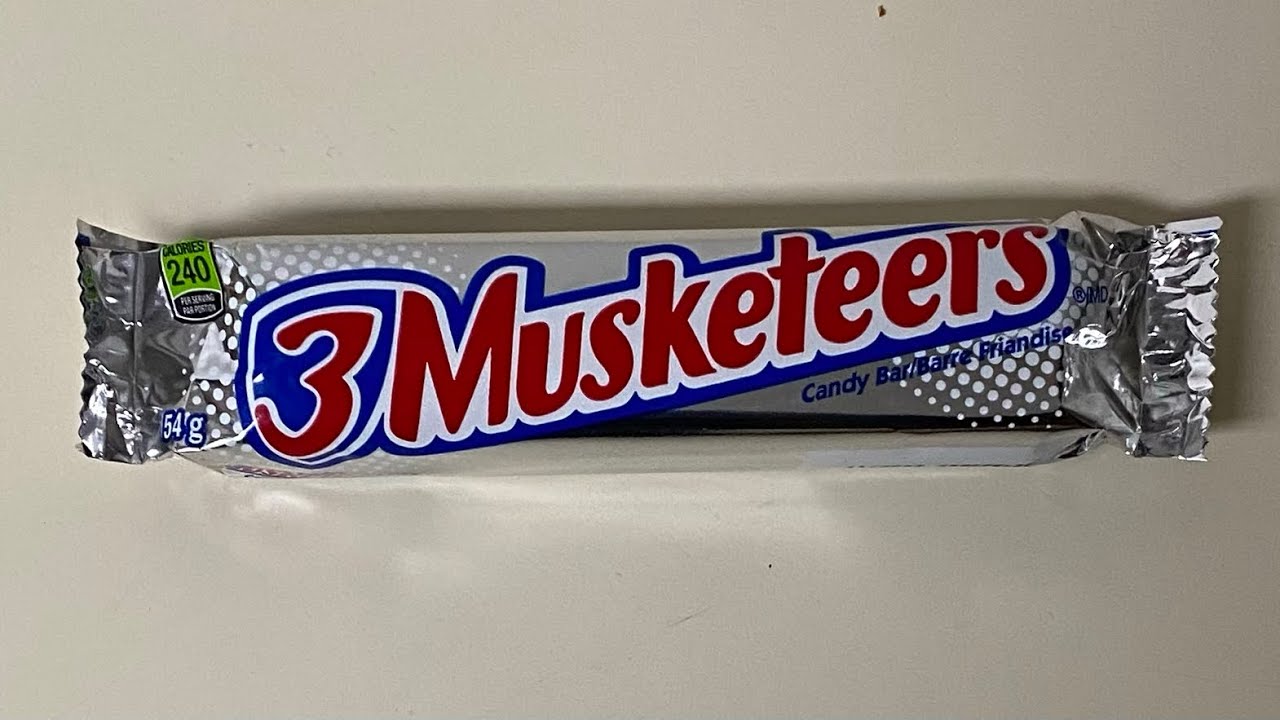 3 Musketeers Candy Bar 🍫 - YouTube