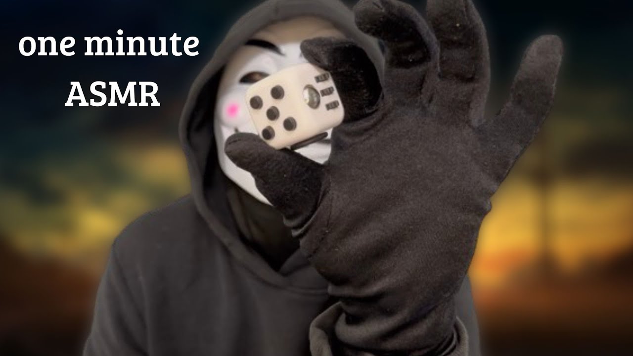 Anonymous ASMR | One Minute ASMR | No Talking - YouTube