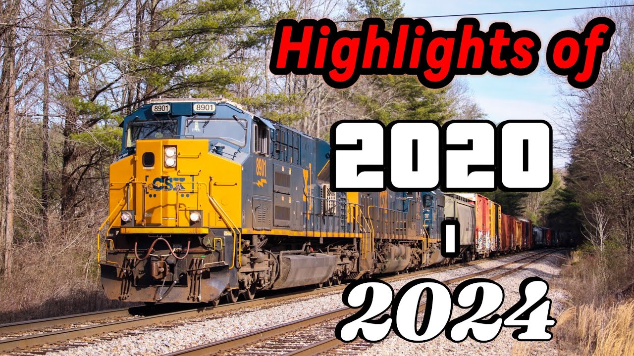 Highlights of 2020 - 2024 (200+ Trains!!) - YouTube
