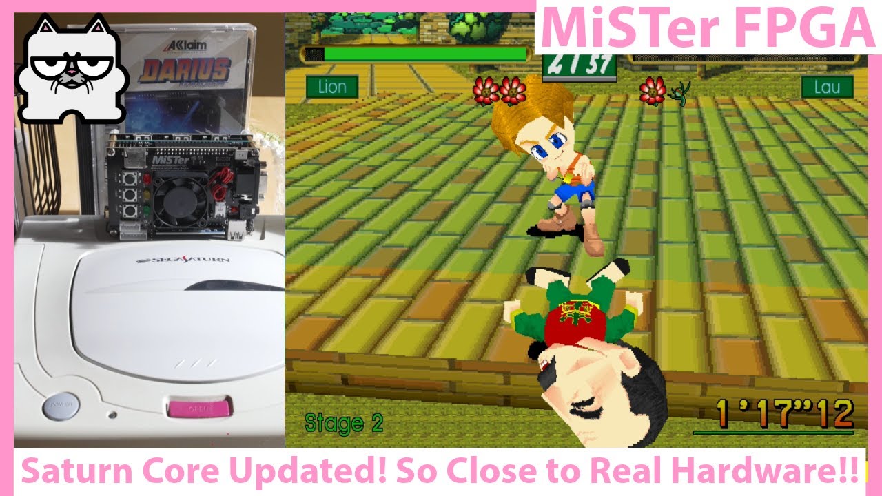 MiSTer FPGA Sega Saturn Core Updated! Huge Improvements Today to Games ...