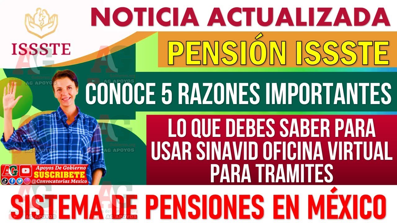💸𝗧𝗶𝗲𝗻𝗲𝘀 𝗾𝘂𝗲 𝗦𝗔𝗕𝗘𝗥𝗟𝗢!! 📣 𝗣𝗲𝗻𝘀𝗶ó𝗻 𝗜𝗦𝗦𝗦𝗧𝗘 𝟮𝟬𝟮𝟰 🔔 𝗰𝗼𝗺𝗼 𝗨𝗦𝗔𝗥 𝗦𝗜𝗡𝗔𝗩𝗜𝗗 𝗢𝗳𝗶𝗰𝗶𝗻𝗮 ...