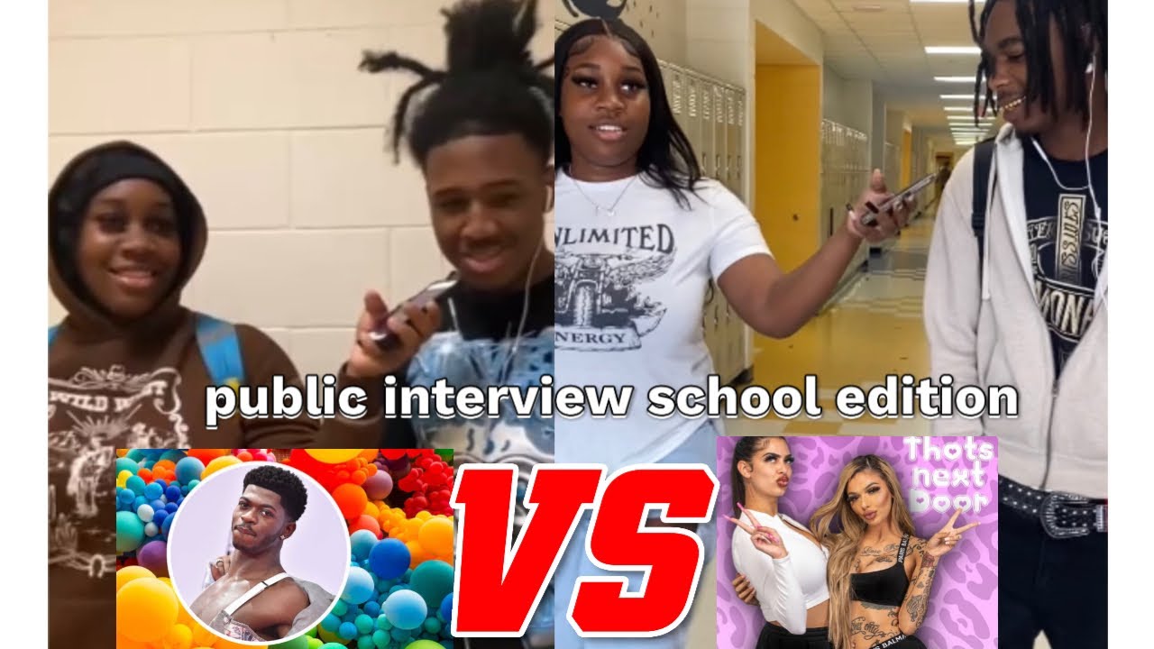 Public Interview Hight School Edition (gay son or thot daughter ...