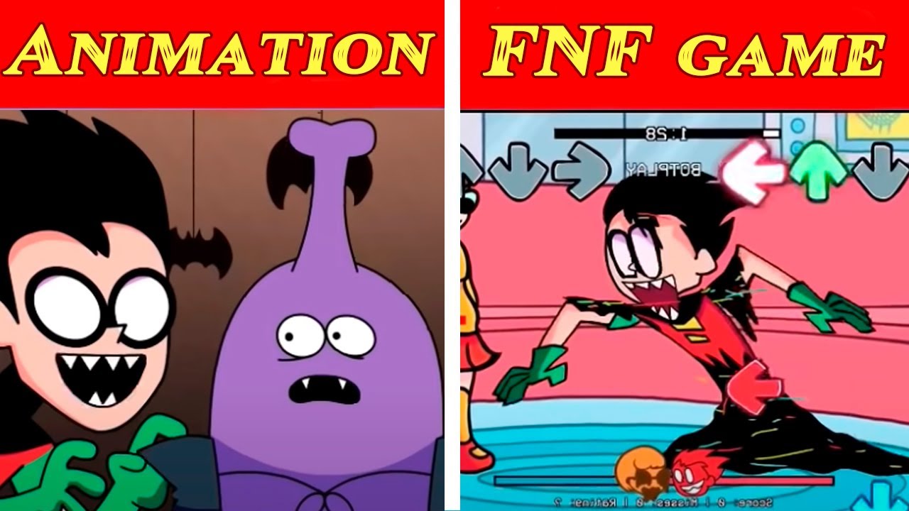 Unknown Suffering but everyone sings it Animation vs Original (FNF ...