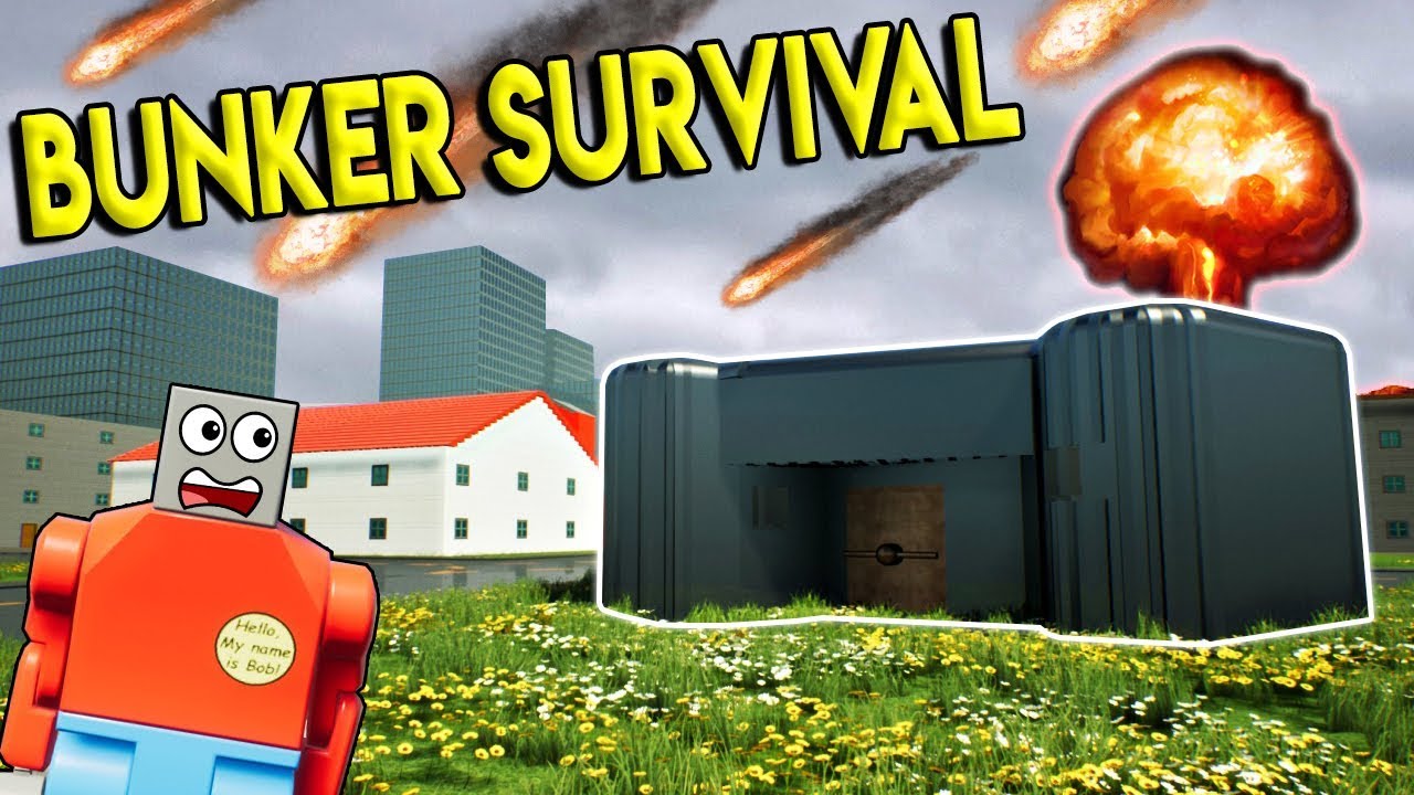 LEGO BUNKER SURVIVAL VS ASTEROID ALIEN INVASION! - Brick Rigs Gameplay ...