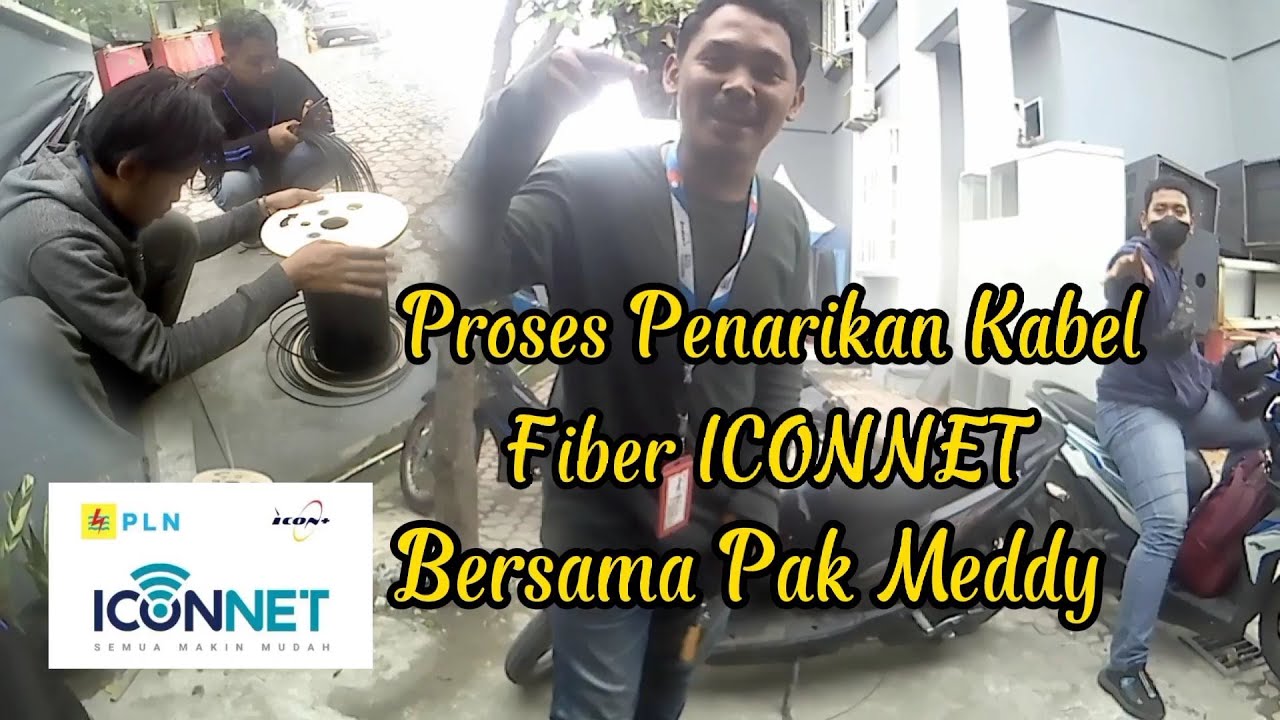 WIFI PLN || Pemasangan Wifi Iconnet Dengan Jarak 300 M 🦾 #bumn #iconnet ...
