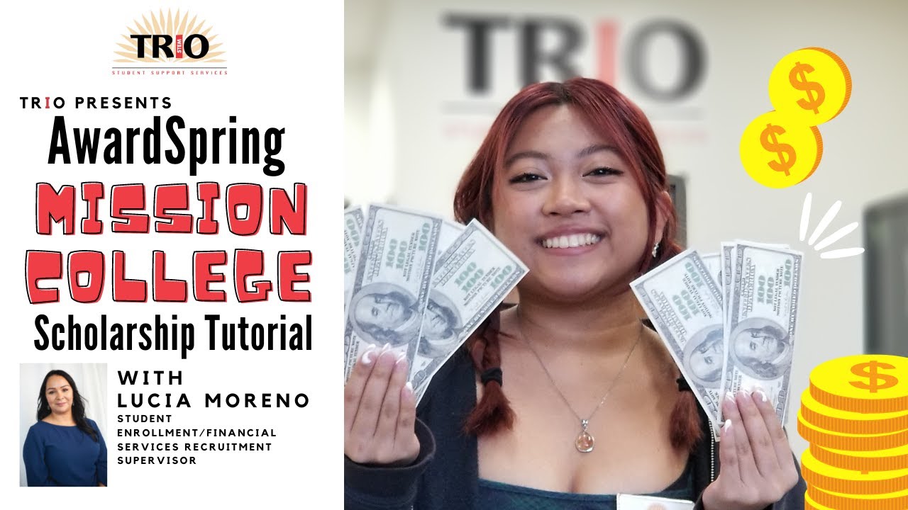 Mission College Scholarship's new Awardspring platform - YouTube