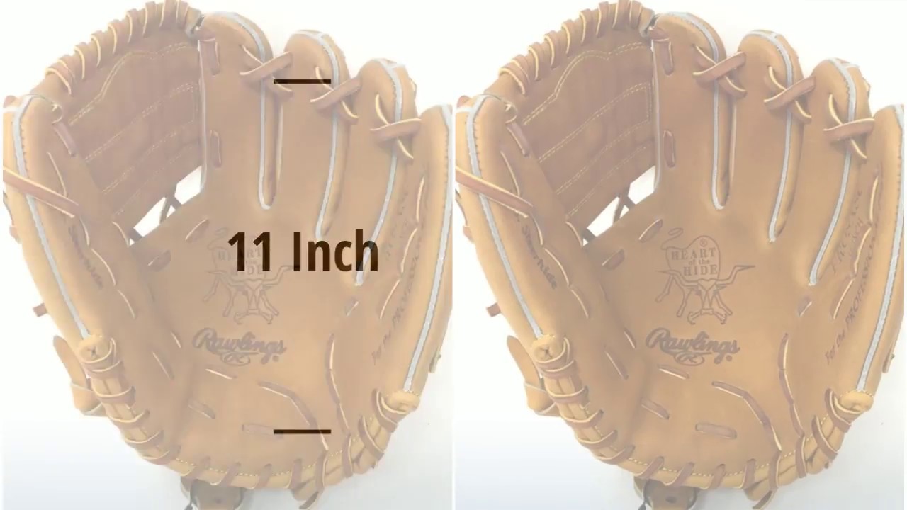Rawlings Horween Leather Baseball Gloves April 2018 - YouTube
