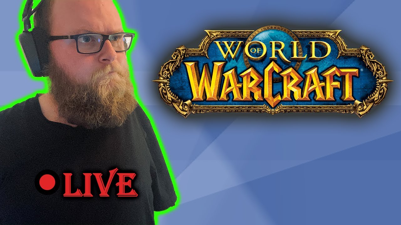 LIVE with ONE HAND - WoW - Helping a friend level up! - YouTube