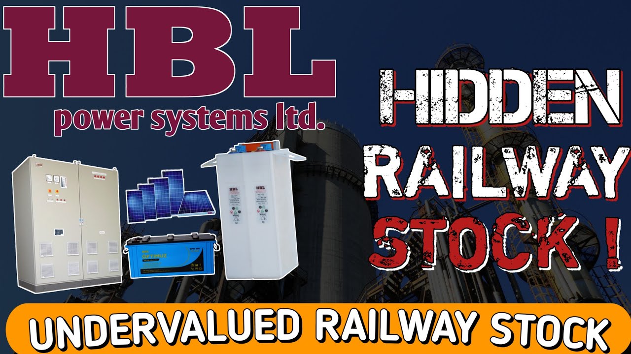 HBL Power Systems LTD II Most Underrated Railway Stock II Undervalued ...