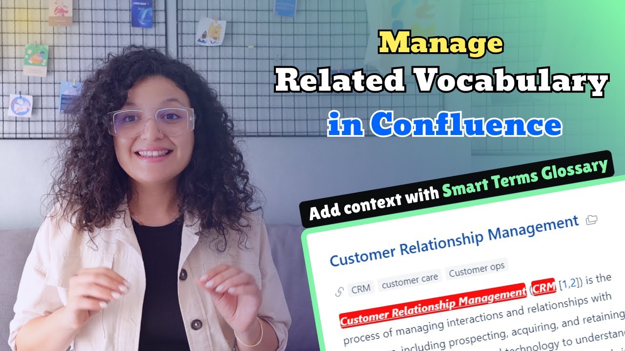 Manage Related Vocabulary in Confluence with Smart Terms - YouTube