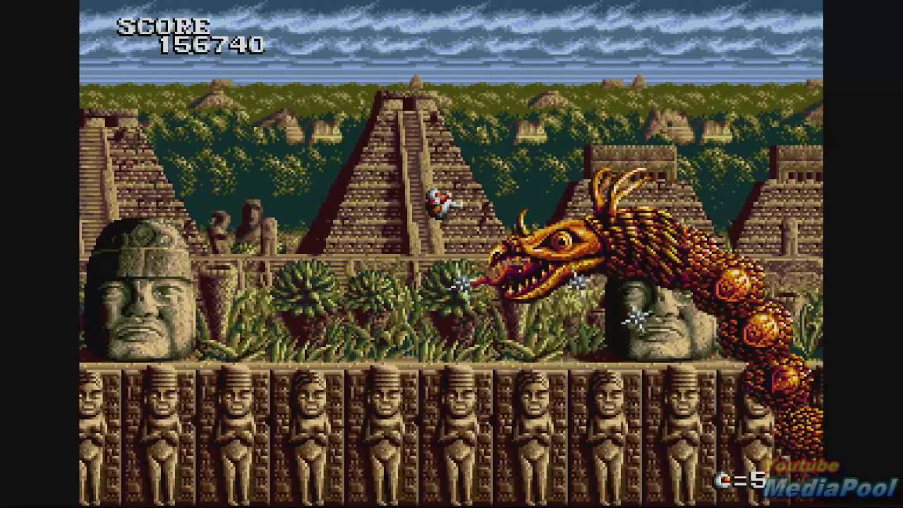 1992 Atomic Runner Chelnov (Sega Genesis) Game Playthrough Video Game ...