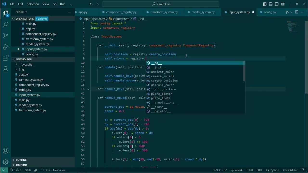 Game Engine architecture in PyGame: (somewhat) decoupling data from ...