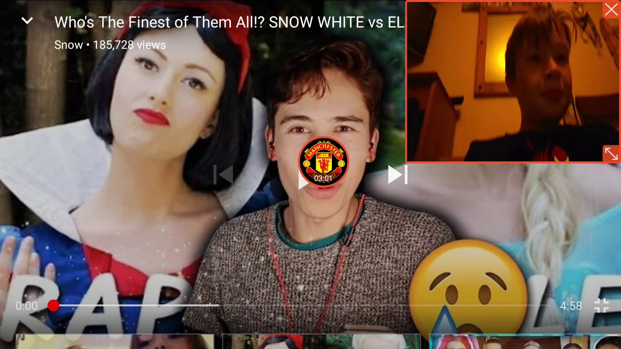 Snow White vs Elsa rap battle - YouTube