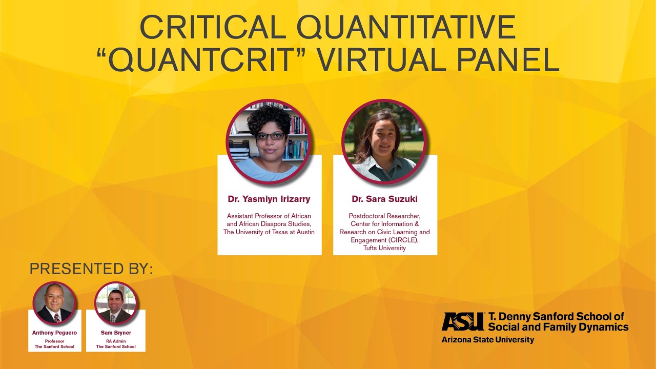 Critical Quantitative“QuantCrit” Virtual Panel - YouTube