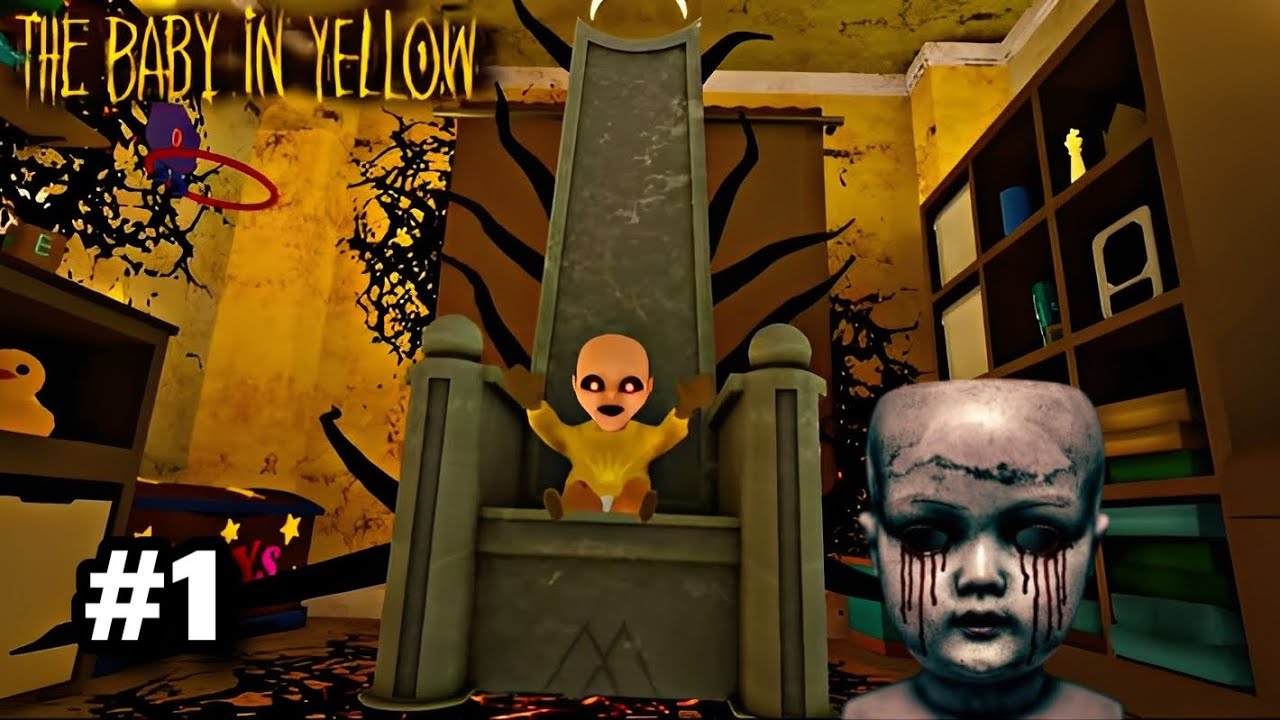The baby is dengerous | The baby in yellow | BOSS gaming #trending # ...