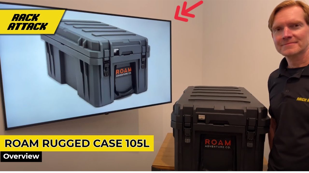 ROAM Adventure Rugged Cases - Heavy-Duty Camp Travel Box - YouTube