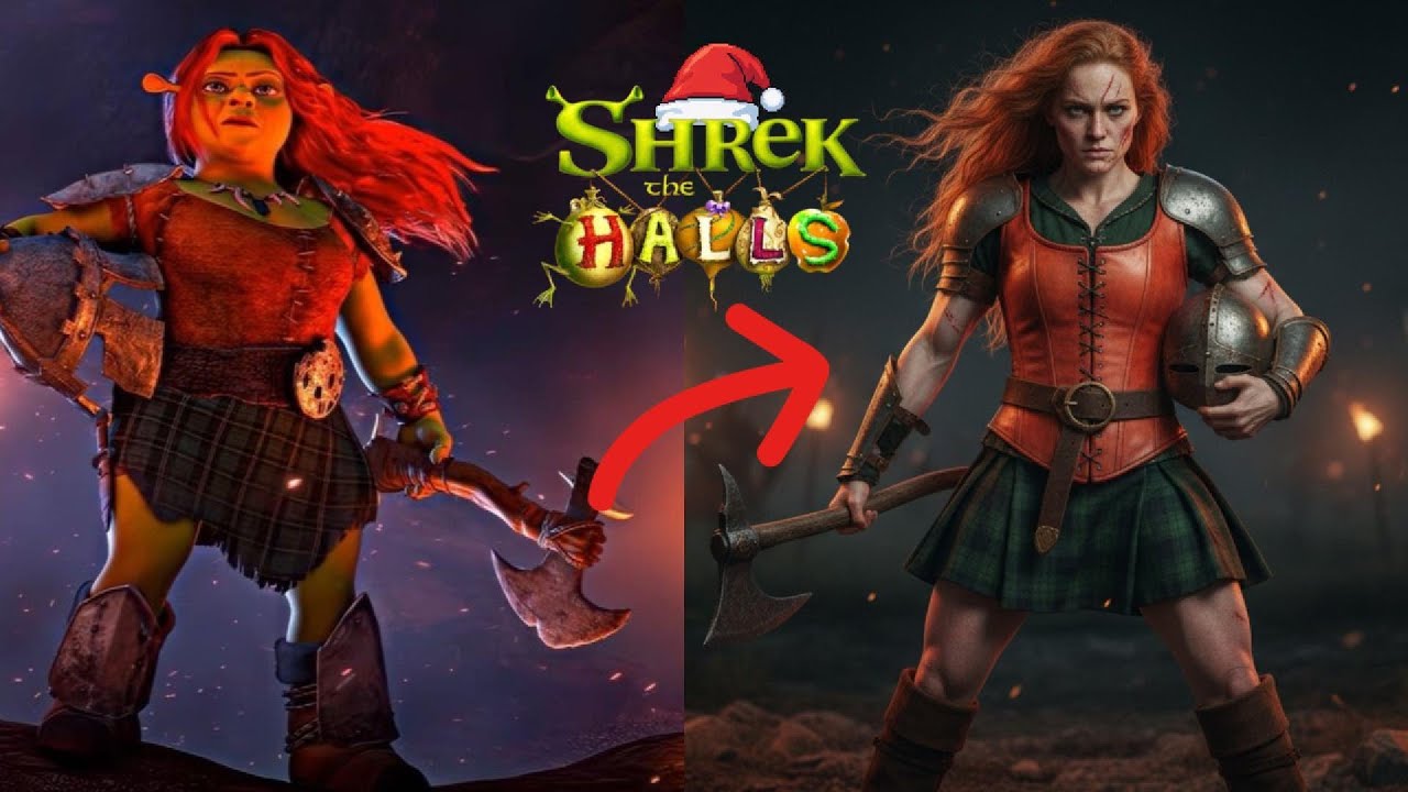 The SHREK Characters as REAL PEOPLE | AI Art Transformation - YouTube