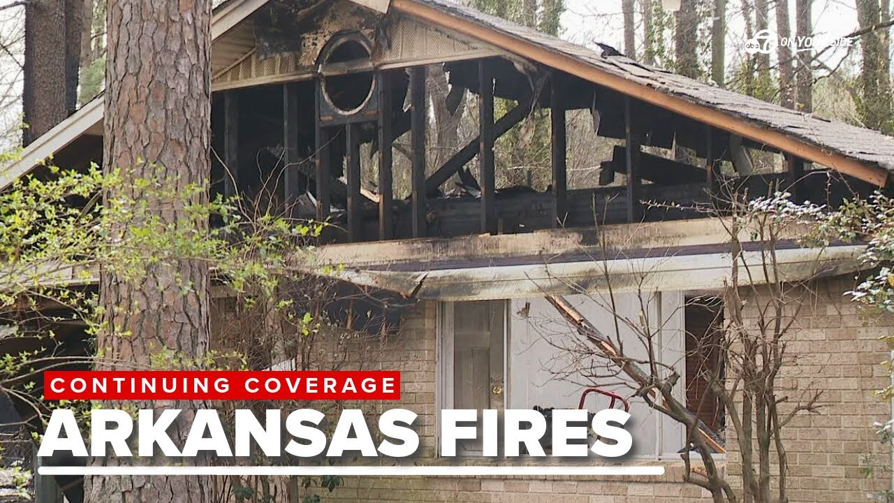 Wildfires damage businesses and homes in Southwest Little Rock ...
