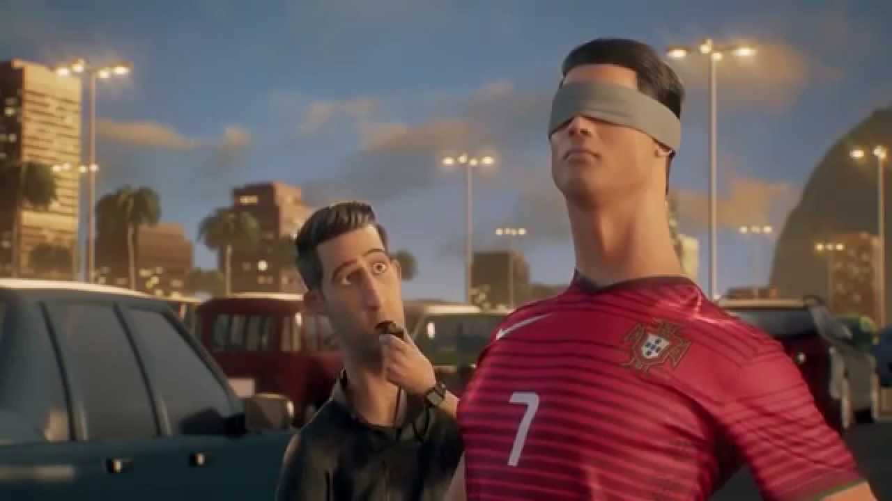 Nike Commercial 2014 Amazing Free Kick Cristiano Ronaldo - YouTube