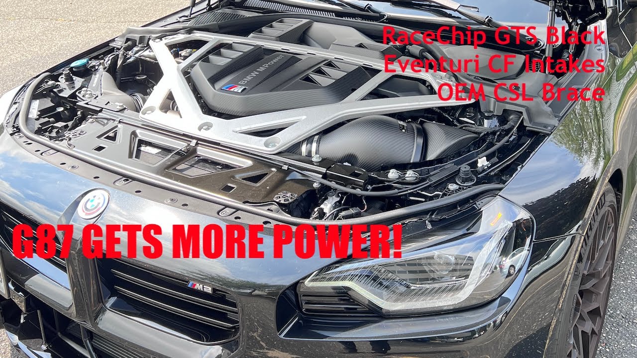 My G87 M2 got a RaceChip GTS Black & Eventuri Intakes - Doing some 60 ...