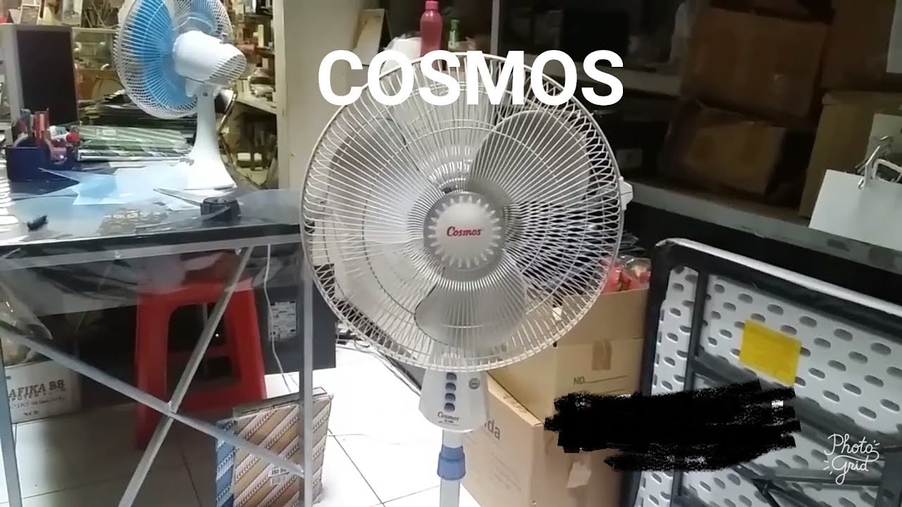 16" Cosmos stand fan - YouTube