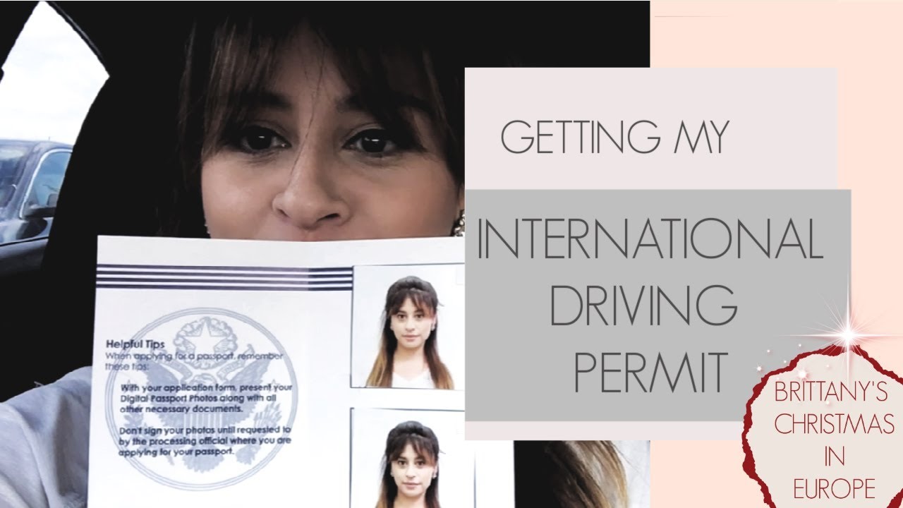 Getting our International Driving Permit for London! - YouTube