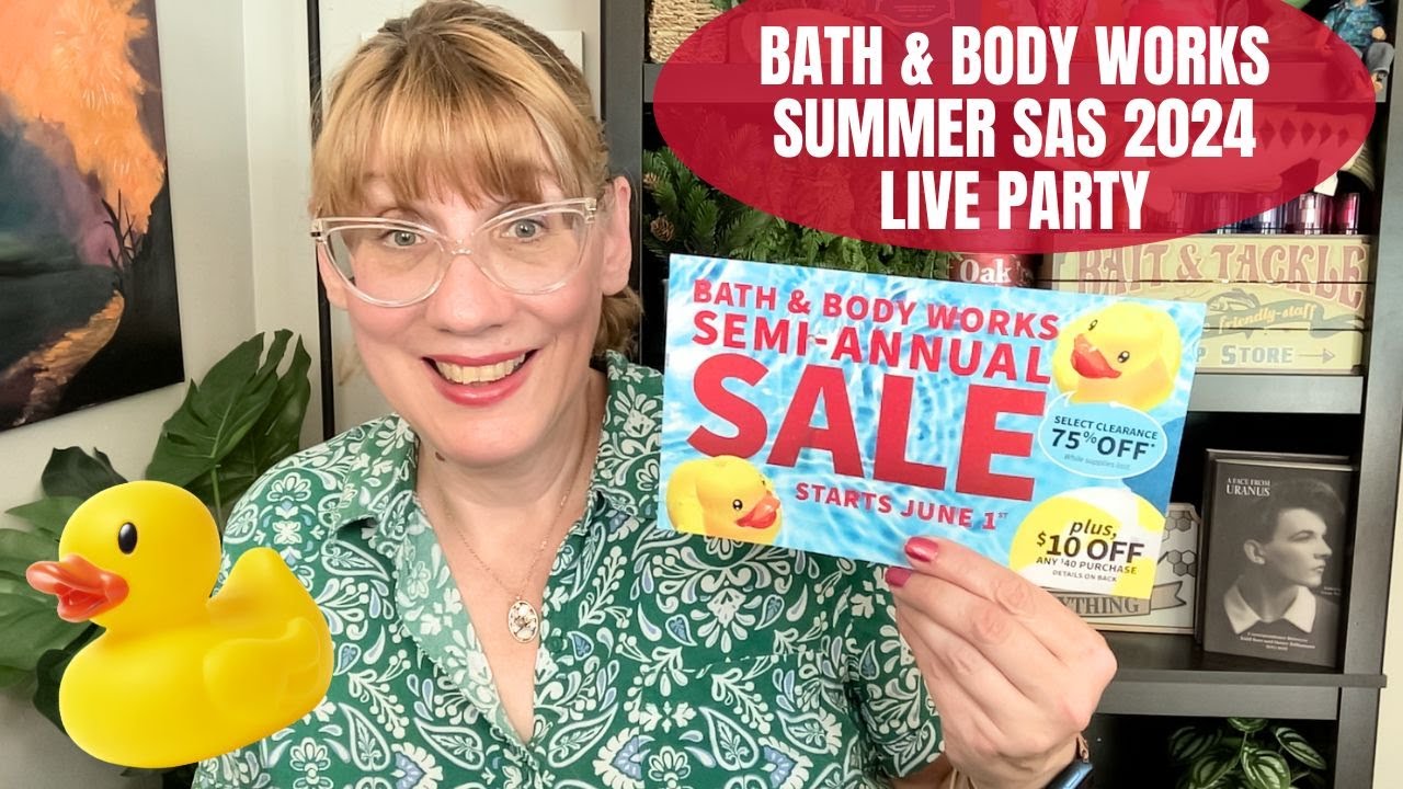 Bath & Body Works Summer SAS Live Launch Party! - YouTube