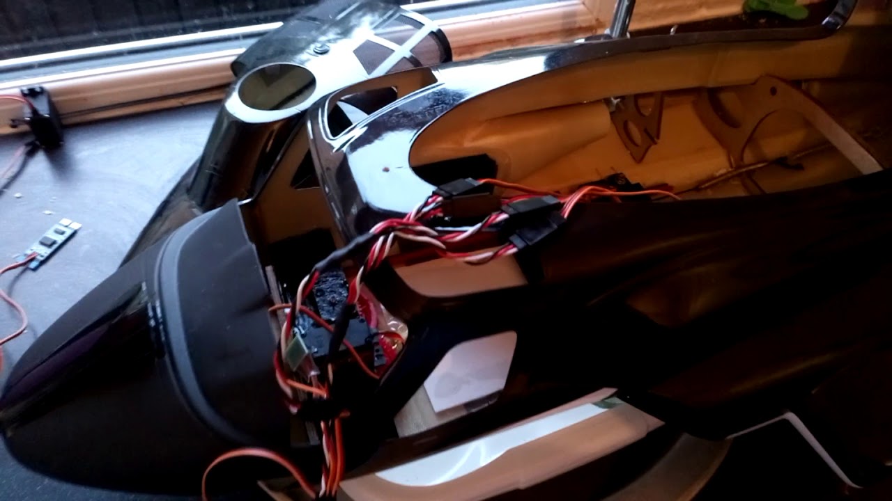 RC Airwolf - ADF Pod programming and testing - YouTube