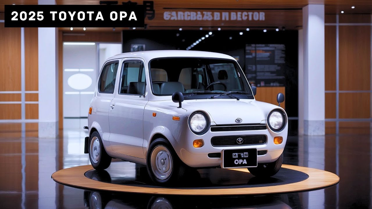 2025 Toyota Opa New Design Revealed - Look Amazing! - YouTube