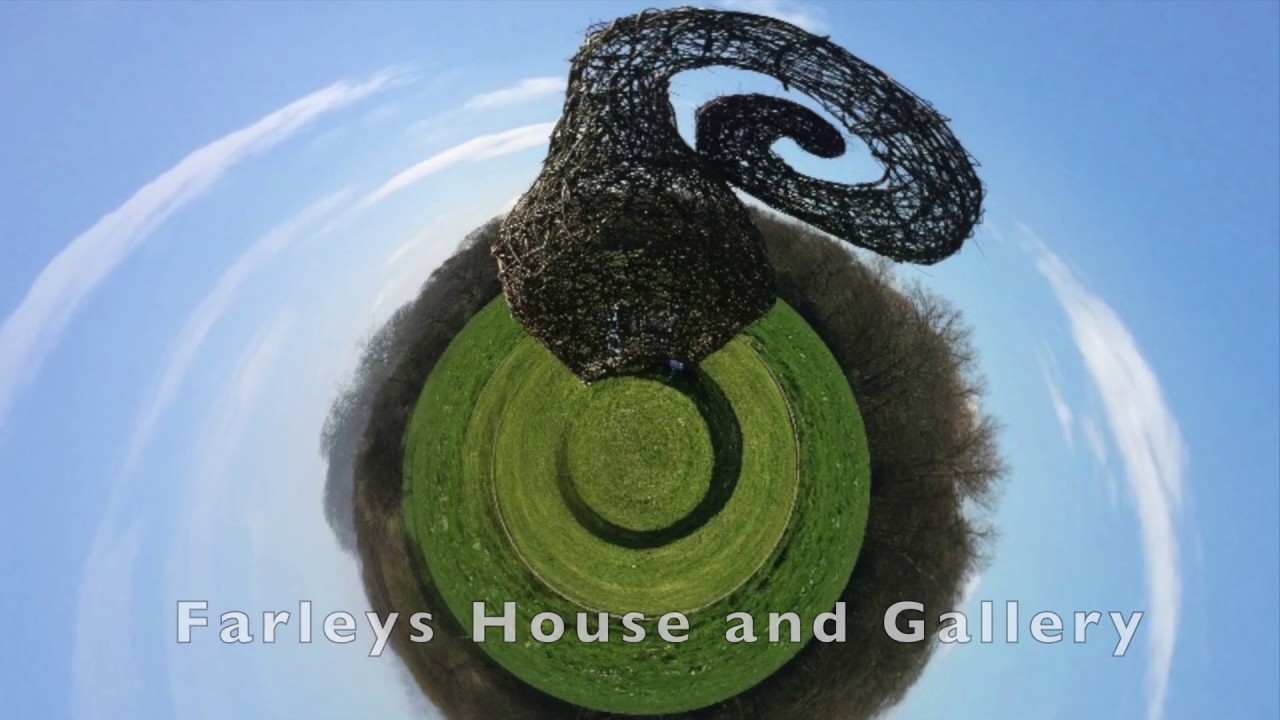 Farley Farm House and Gallery Sculptures - YouTube