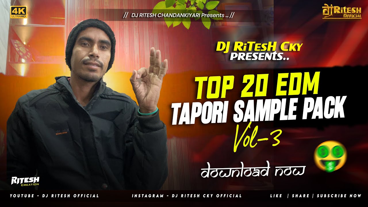 2026 Top 20 Tapori Sample Pack Vol 3 | Edm Tapori Sample Pack | Dj ...