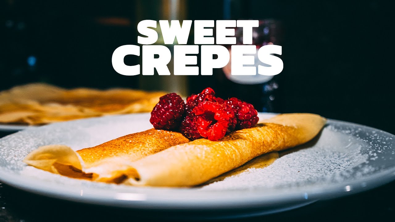 Sweet Crepes from FRANCE 🇫🇷 | How to make this Parisian classic crepe ...