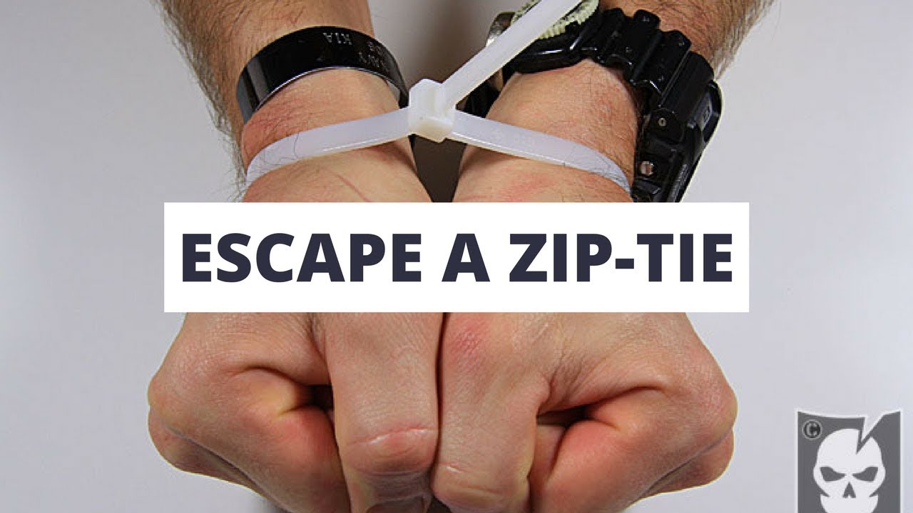 Here’s The Incredibly Simple Way To Escape From A Zip Tie That Everyone Should Know - YouTube