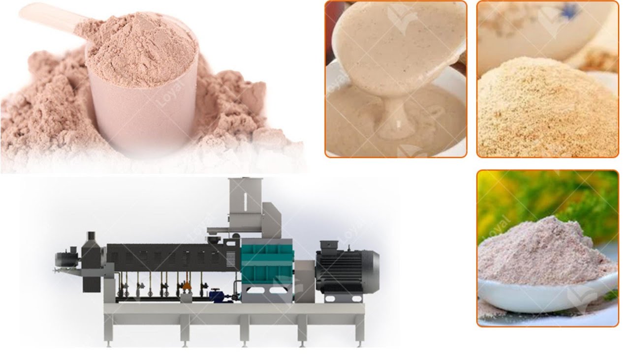 Baby Food Processing Line 2023/Nutrition Powder Production Line/Cereal ...