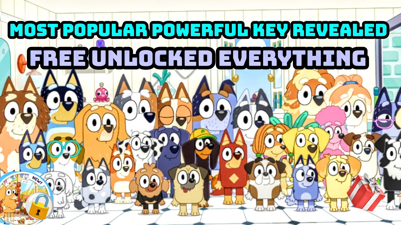 Bluey Let's Play Most Popular Powerful Key Revealed Free Unlocked ...