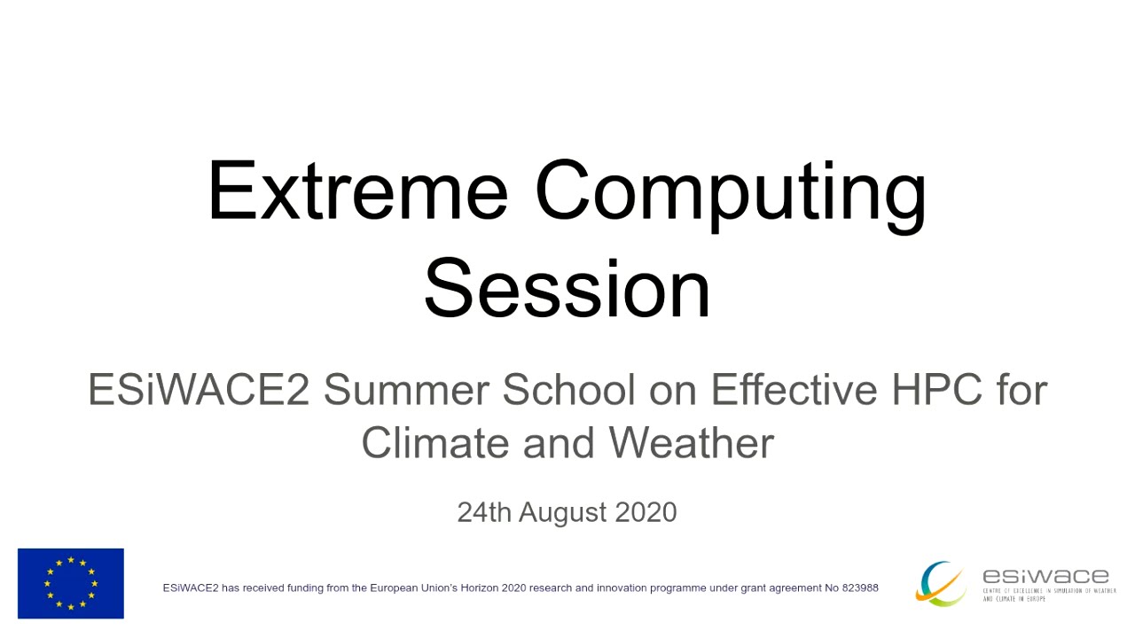 Extreme Computing Session -- Introduction - YouTube