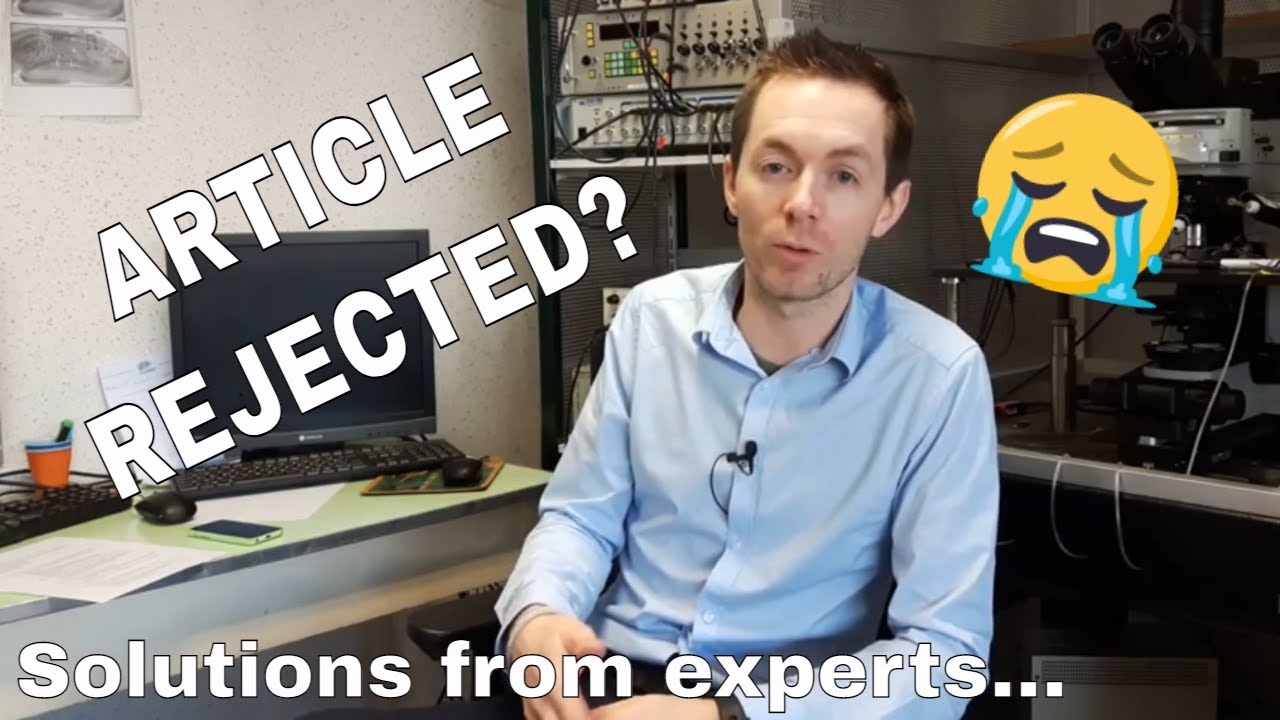 How to cope with article rejection? - YouTube