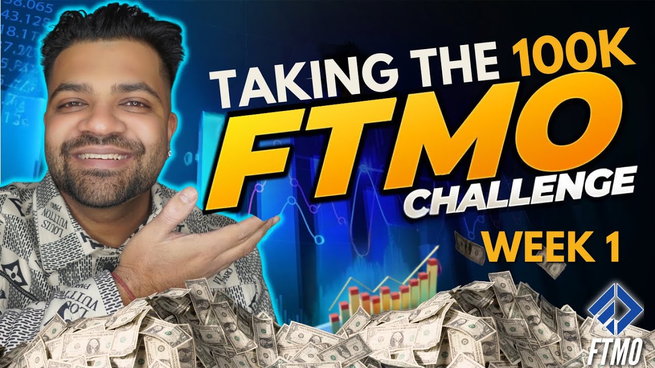 PASSING 100K FTMO CHALLENGE WEEK 1 *LIVE TRADING* - YouTube