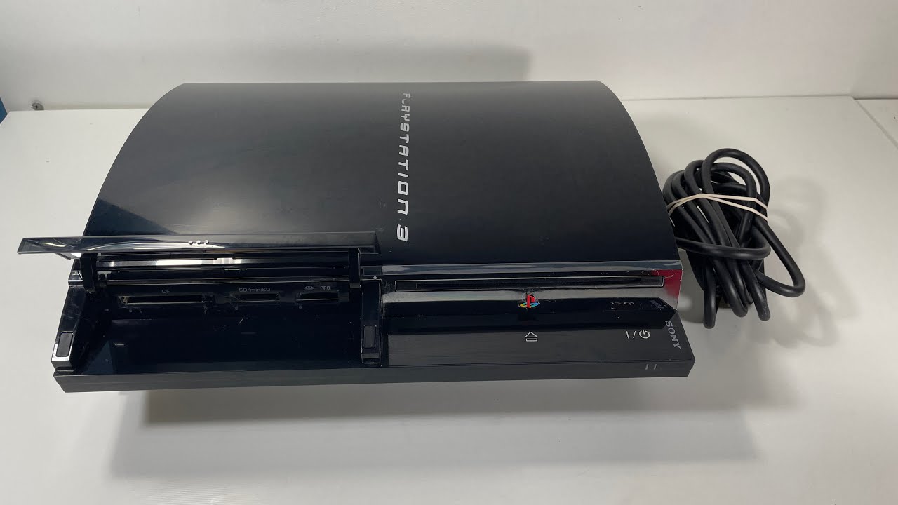 PS3 CECHA01 Backwards Compatible Playstation 3 Overview and Test for ...