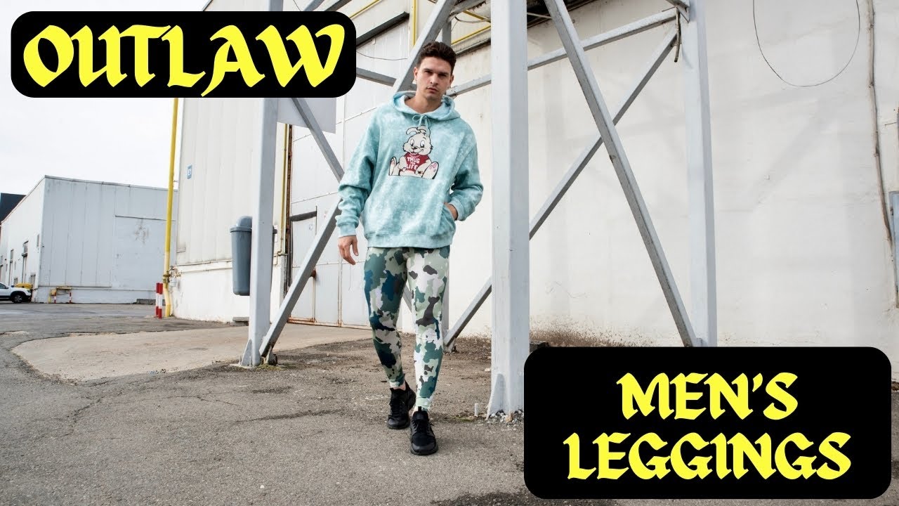 Style For Days - Outlaw Camo Print Men's Leggings - YouTube