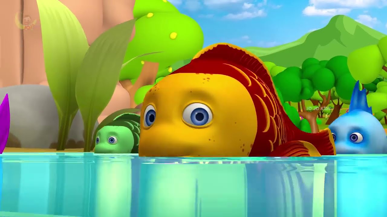 Machli ki Sukha Talab Hindi Moral Stories for Kids 3D Animated Story ...