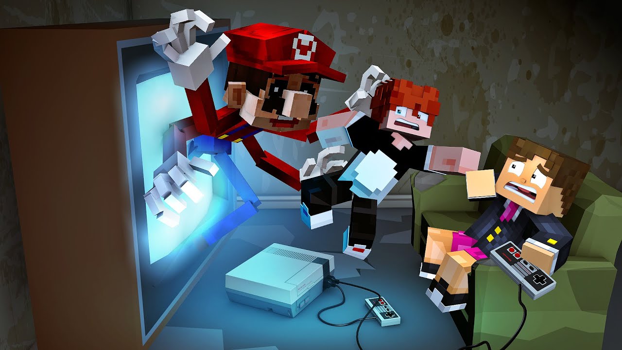 MARIO MUTANTE.EXE NO MINECRAFT !! AVENTURA COM MODS - YouTube