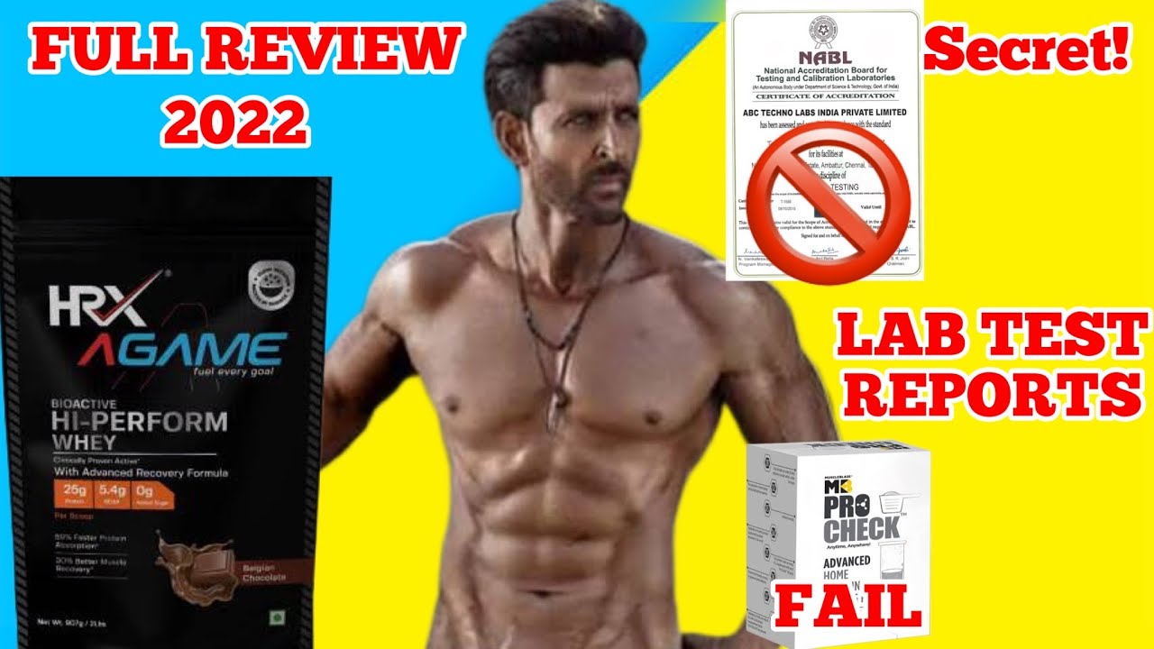 HRX Whey Protein Review Lab Test Report With MB Pro Check Kit