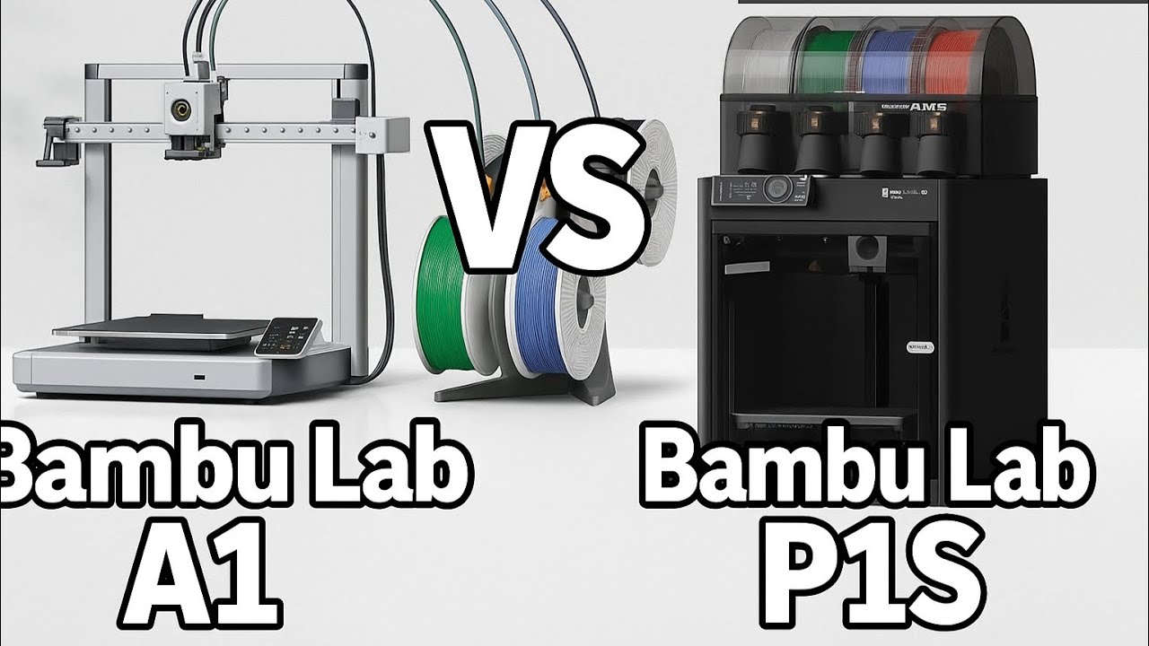 BAMBU LAB A1 VS BAMBU LAB P1S - YouTube