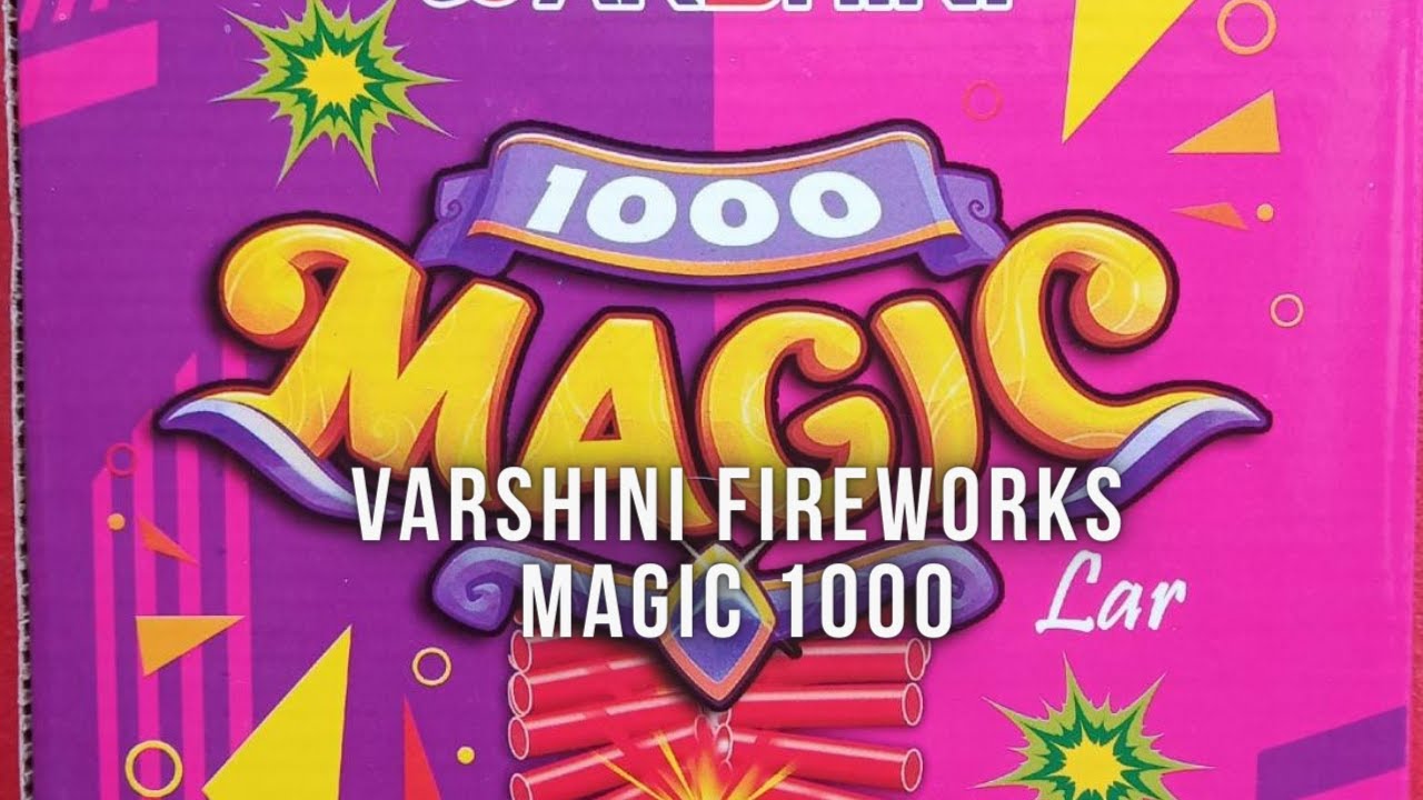 Varshini Fireworks Magic 1000 | Willow Crackers Sivakasi | Crackers ...